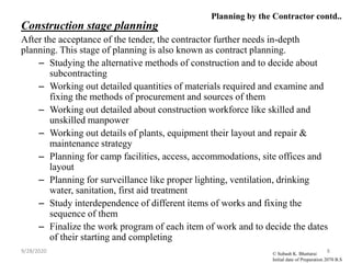 Chapter 2 construction project planning and scheduling | PPT