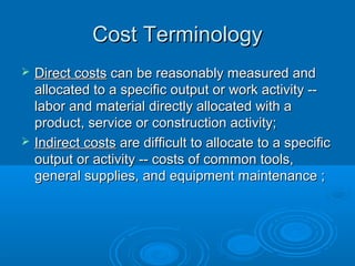 Cost Concept | PPT