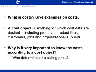 Chapter 2 cost terms, concepts and classifications 2012 students(1) | PPT