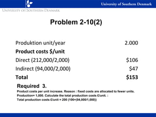 Chapter 2 cost terms, concepts and classifications 2012 students(1) | PPT