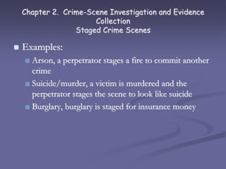 CSI and Evidence Collection | PPTX