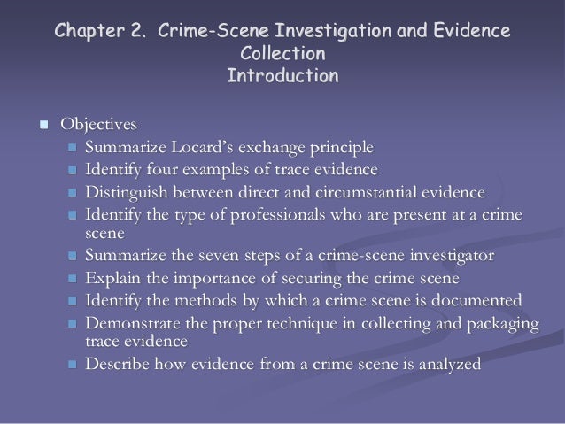 CSI and Evidence Collection