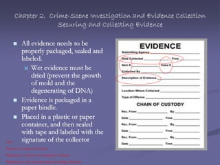Chapter 2 Crime Scene Investigation | PPTX