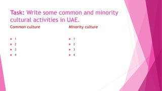 Chapter 2 Cultural Studies | PPTX | Science