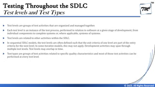 Chapter 2 - Testing Throughout SDLC V4.0 | PDF