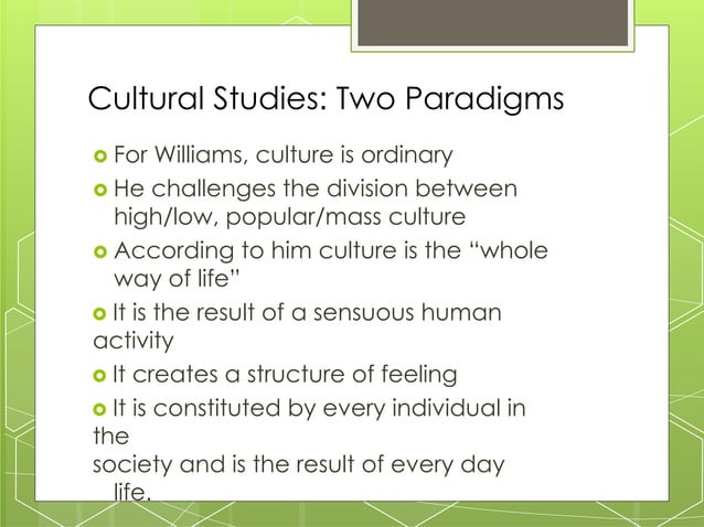 Chapter 2 Cultural Studies, Two Paradigms.pptx