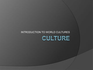 Chapter 2 culture | PPTX