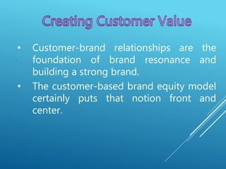 Chapter 2 (customer based brand equity) | PPTX