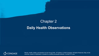 CHAPTER 2 DAILY HEALTH OBESERVATIONS.pptx
