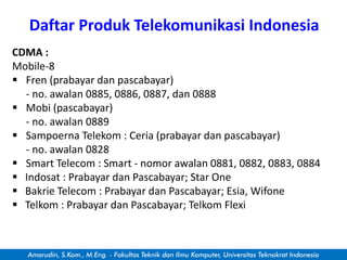 Chapter2 Dasar Sistem Telekomunikasi | PDF