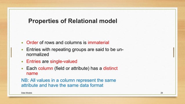 Chapter – 2 Data Models.pdf | Databases | Computer Software and ...