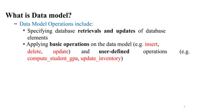 Chapter – 2 Data Models.pdf | Databases | Computer Software and Applications
