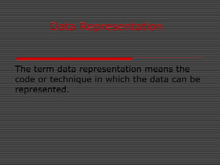 Chapter 2 Data Representation.pptChapter 2 Data Representation.ppt