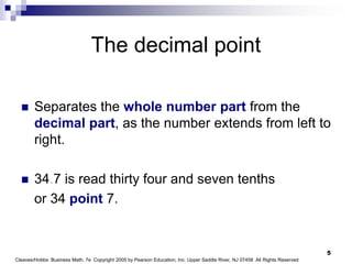 Chapter 2 decimal.ppt