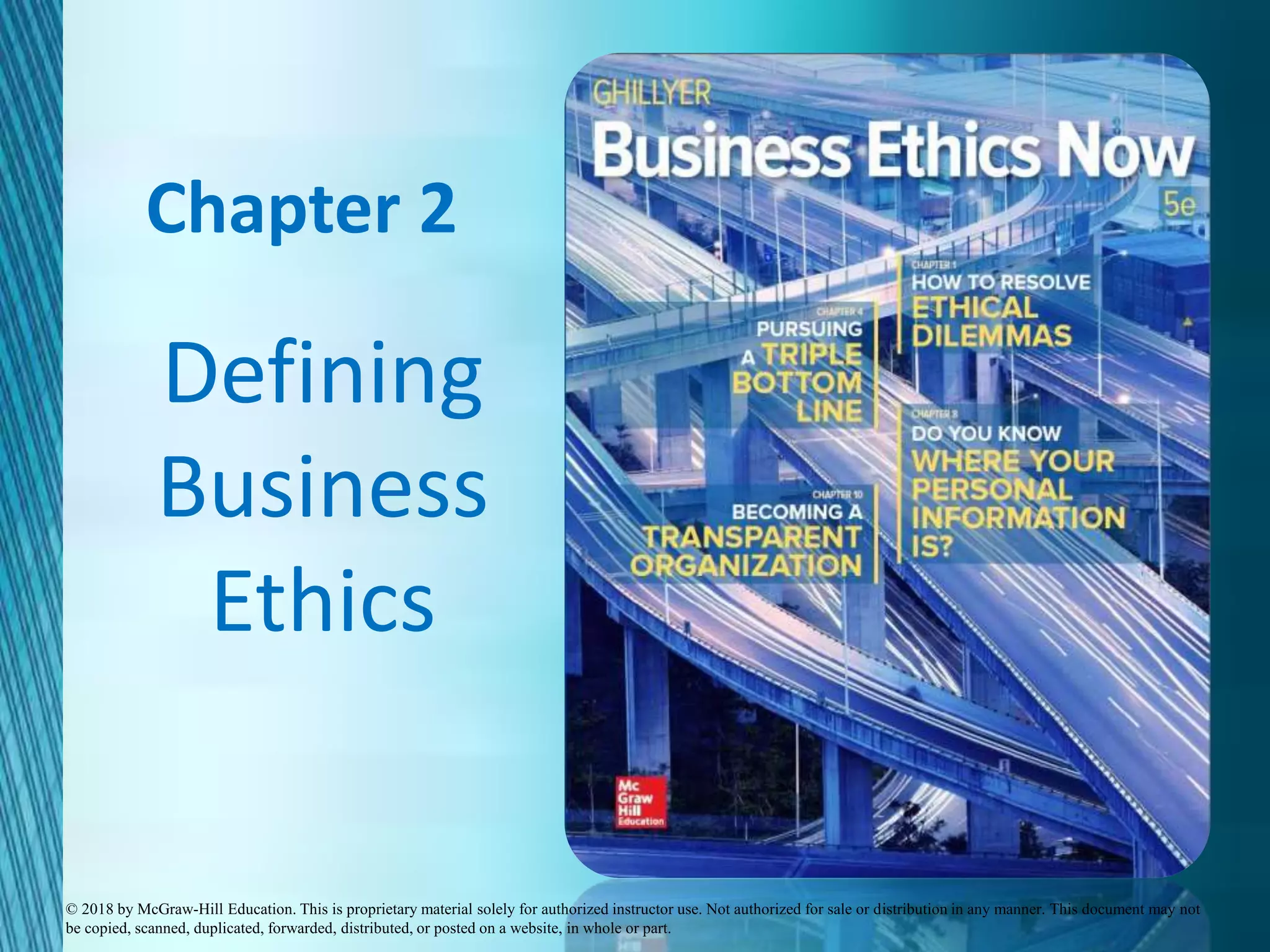 Chapter 2 Defining Business Ethics.ppt