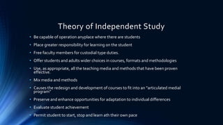Chapter 2 Definitions, History, and Theories of Distance Education | PPT