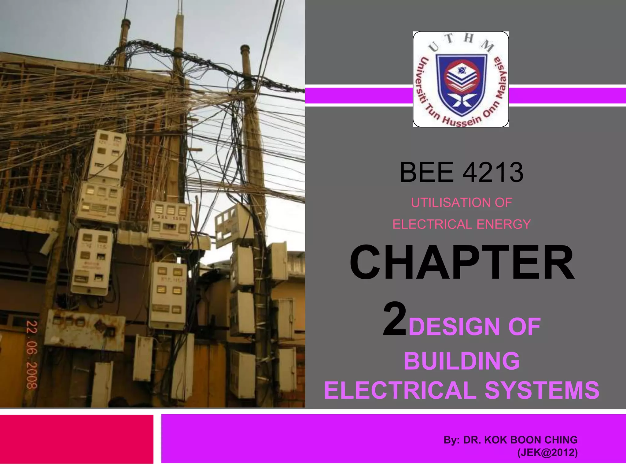 CHAPTER 2 Design of Building Electrical Systems (2).pptx.pptx
