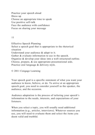 Chapter 2Developing Confidence through the Speech-Planning .docx