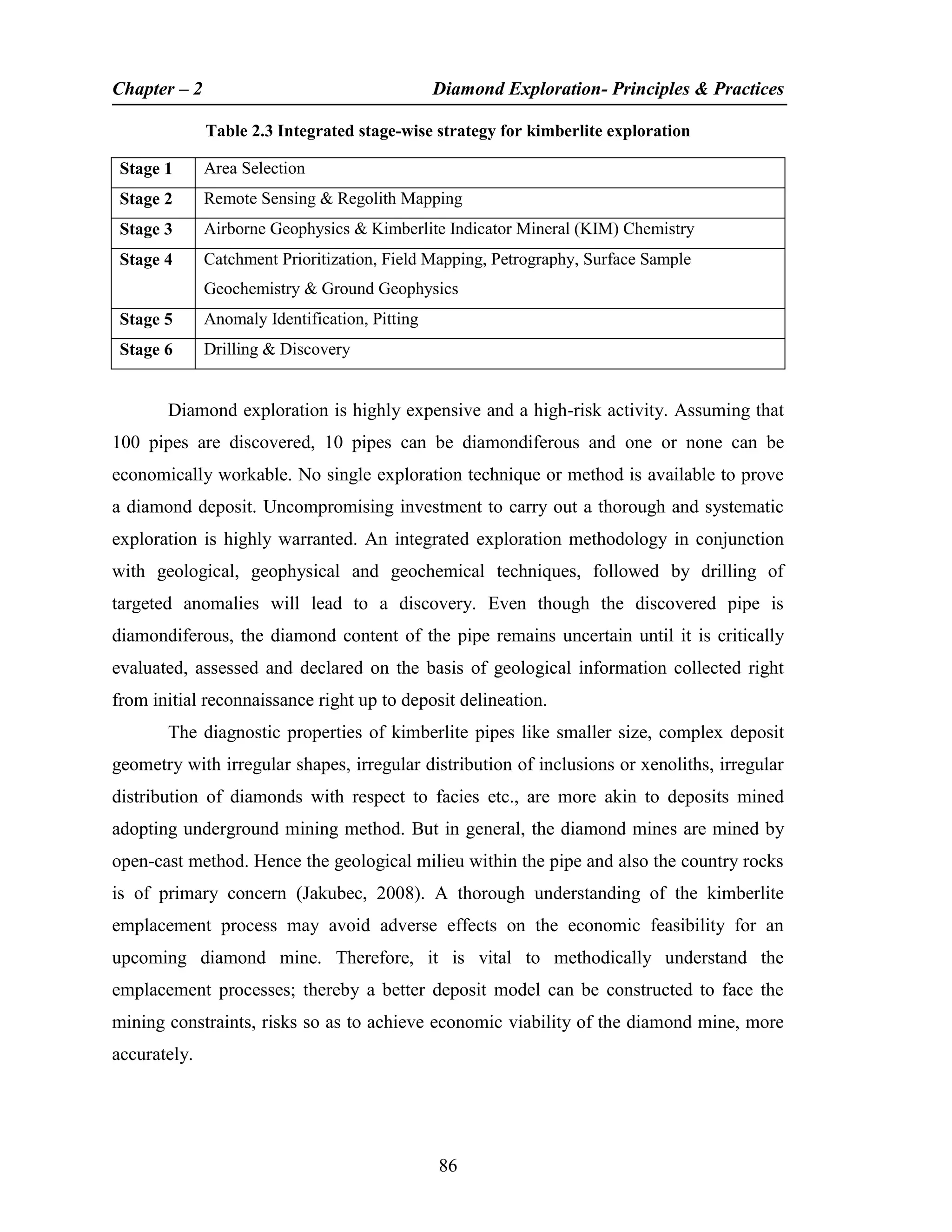 Chapter 2 diamond exploration principles and practices | PDF