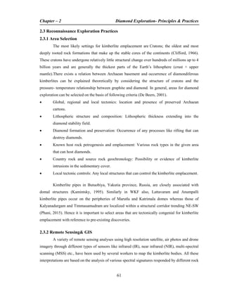 Chapter 2 diamond exploration principles and practices | PDF