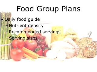 Chapter 2 Dietplanning | PPT