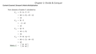 Chapter 2 divide & conquer | PPT