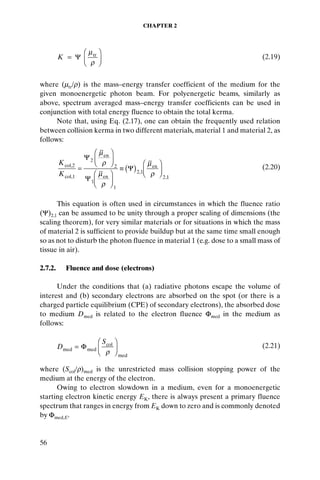 Chapter2 dosimetric principles, quantities and units | PDF