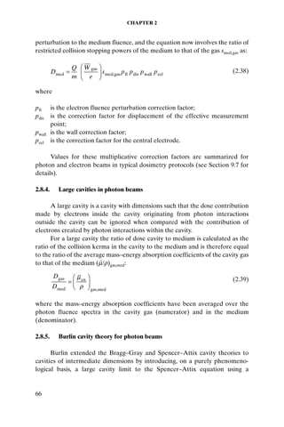 Chapter2 dosimetric principles, quantities and units | PDF