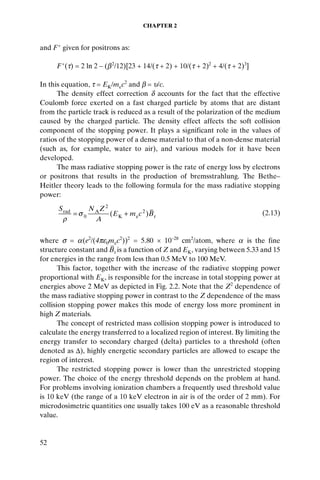 Chapter2 dosimetric principles, quantities and units | PDF