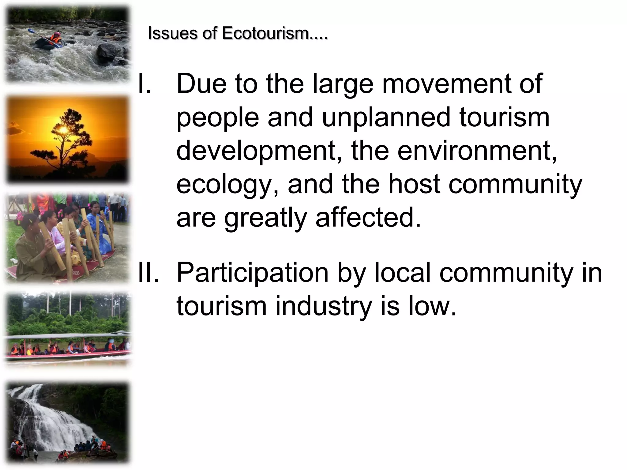 Sustainable Tourism Chapter 2 | PDF