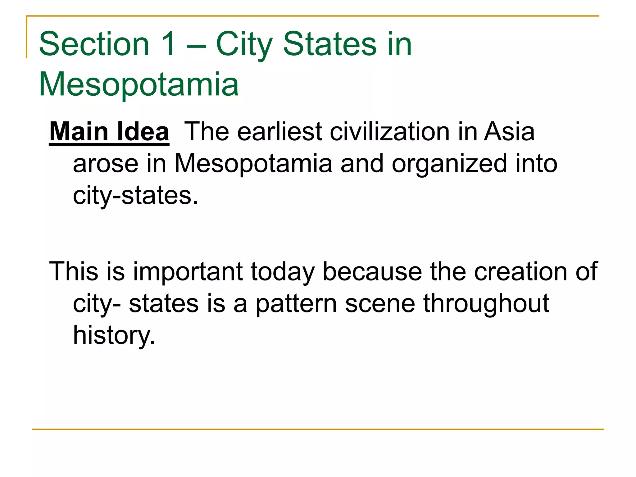 WH Chapter 2 early river valley civilizations, 3500 b.c. 450 b.c. | PPT