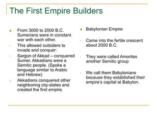 WH Chapter 2 early river valley civilizations, 3500 b.c. 450 b.c. | PPT