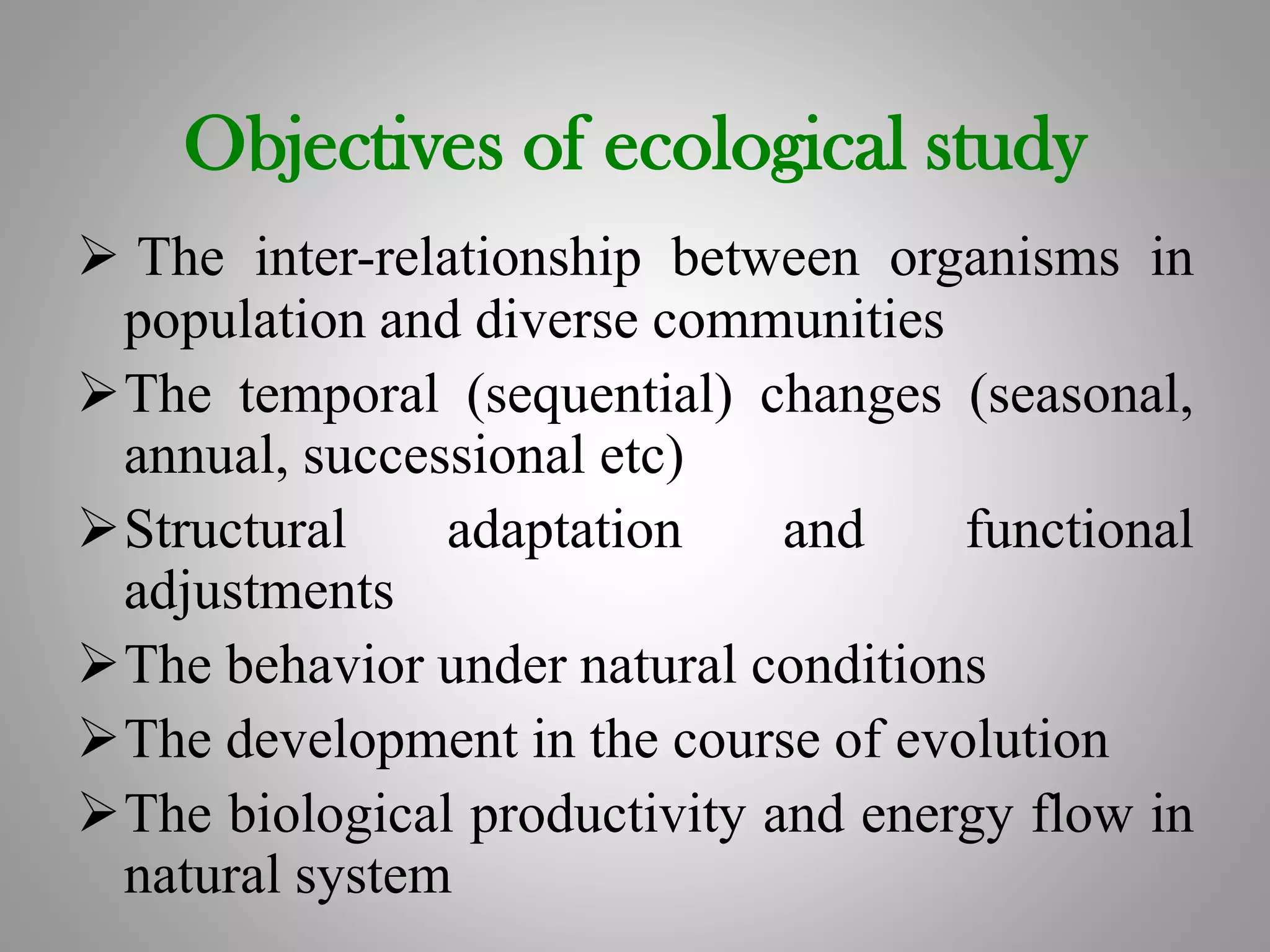 Ecology and Ecosystem | PDF