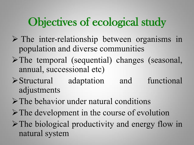Ecology and Ecosystem | PDF | Geography | Science