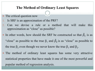 Comprehensive Guide to Regression Analysis in Econometrics | PDF