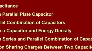 Chapter 2 Electrostatic Potential and Capacitance.pptx | Physics | Science