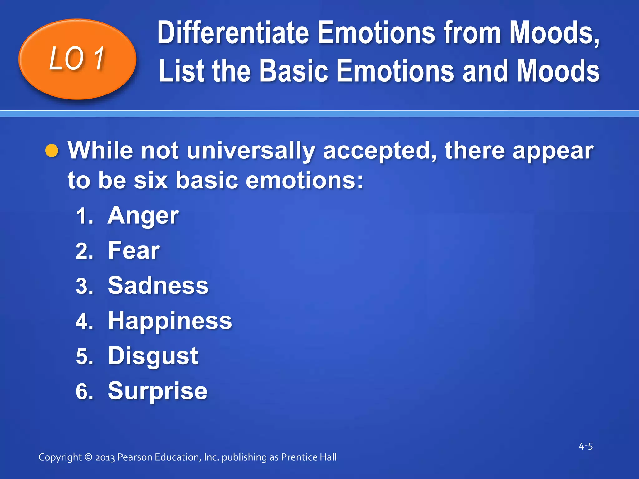 Chapter 4 emotions and Moods | PPTX