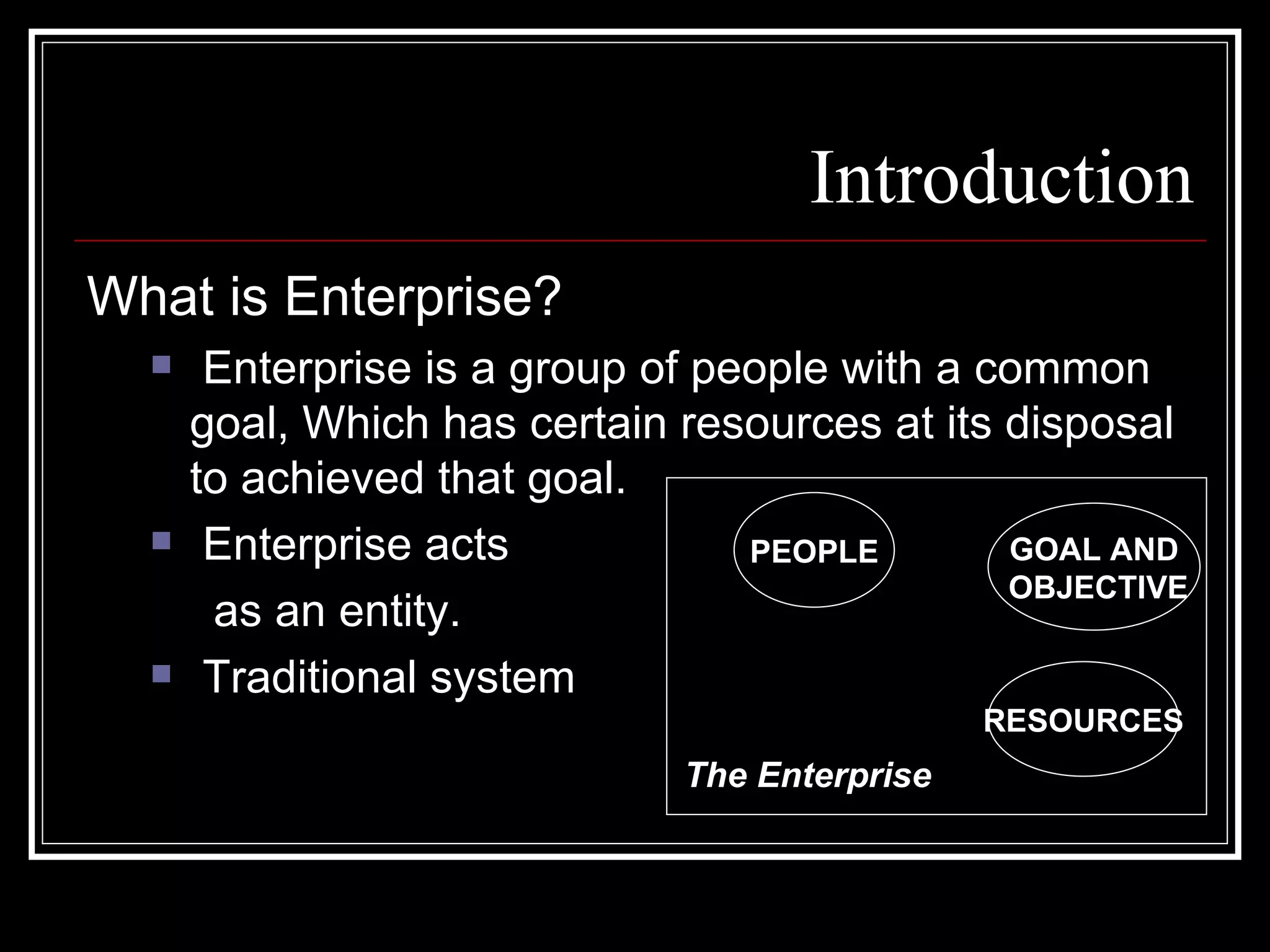 Chapter 2 Enterprise An Overview Alexis Leon | PPS
