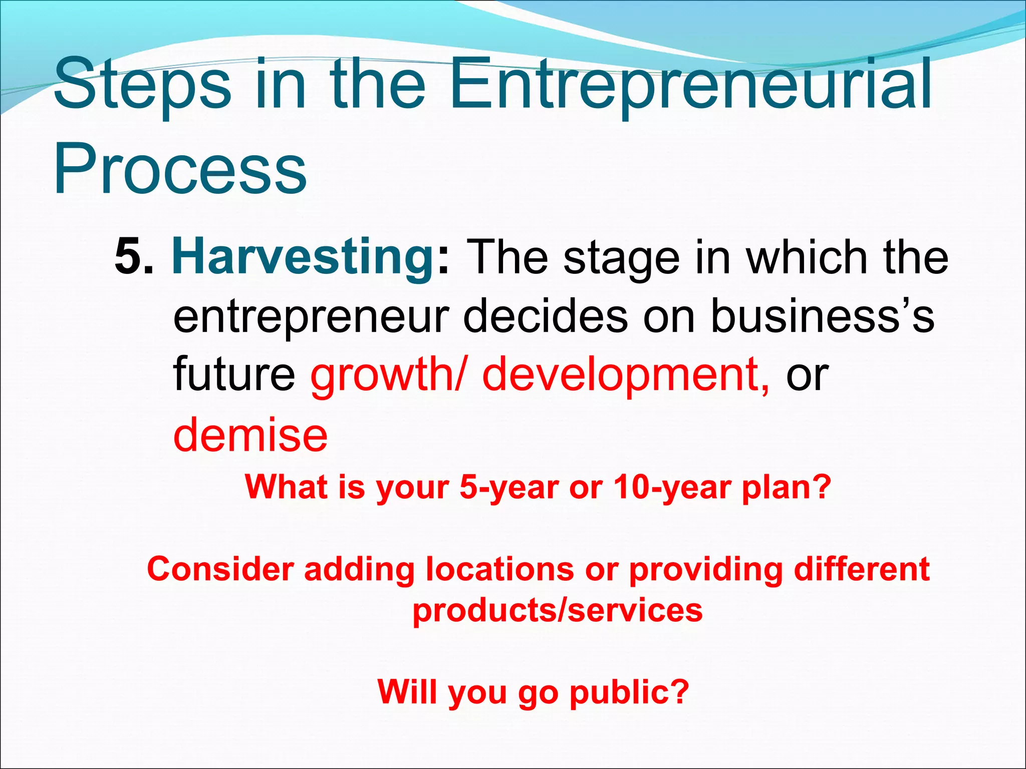 Chapter 2 entrepreneurship (lecture 2) | PPT