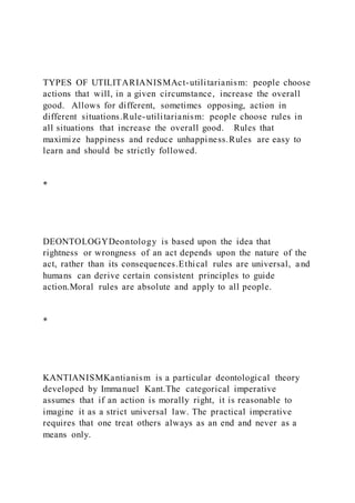 CHAPTER 2ETHICAL THEORYETHICS AND NURSI | DOCX