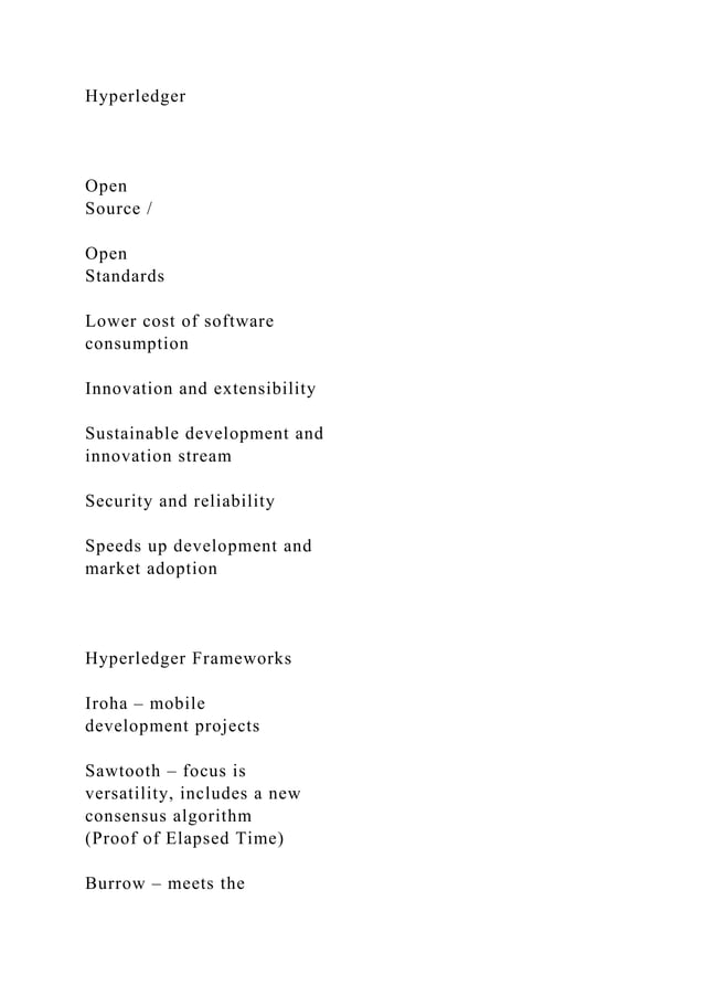 Chapter 2• Exploring Hyperledger Fabric• Frameworks, t.docx