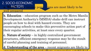 Chapter 2 (exposure & vulnerability) | PPTX