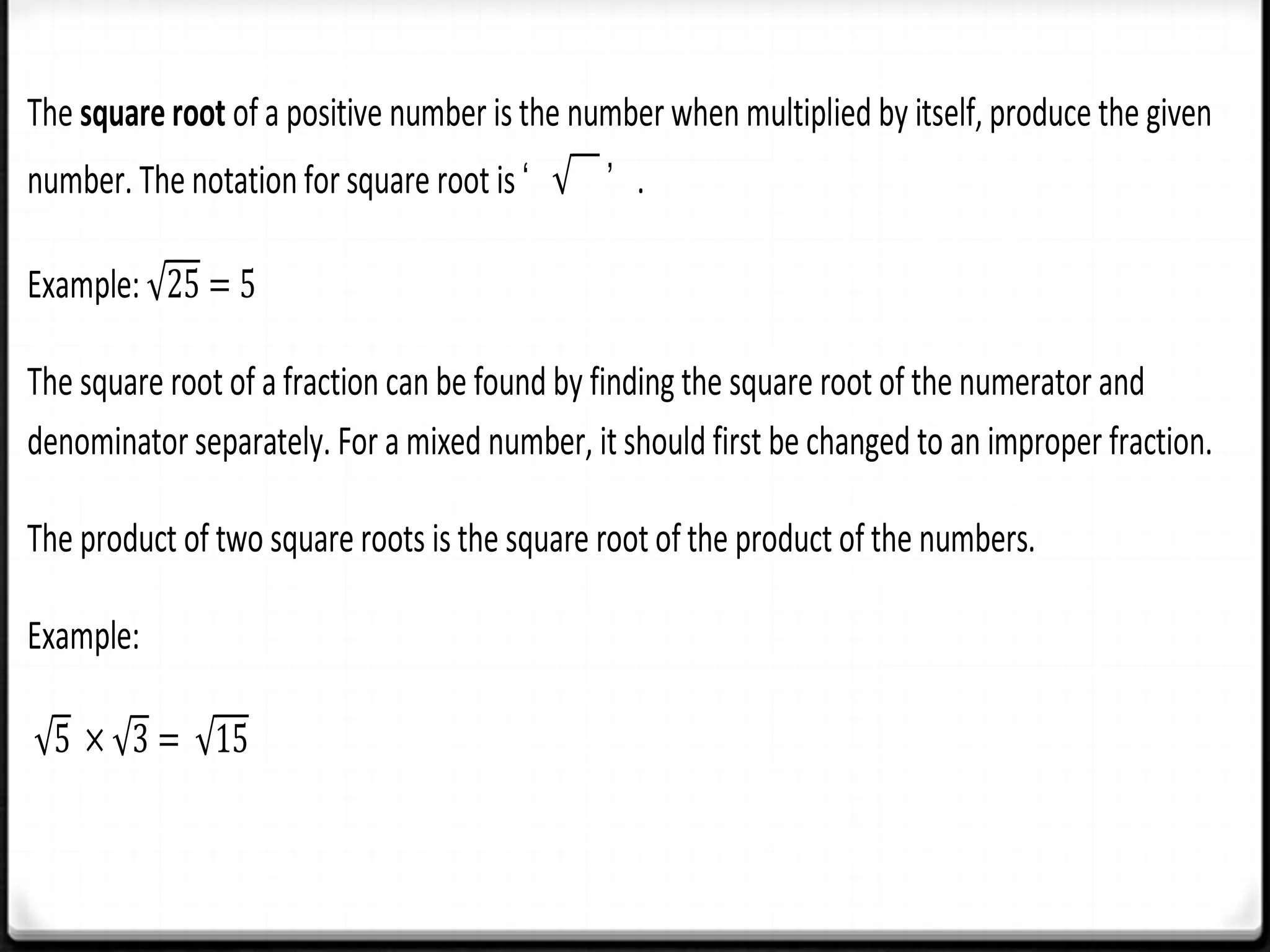 Chapter 2 Squares, Square roots, Cubes and Cube roots | PPTX