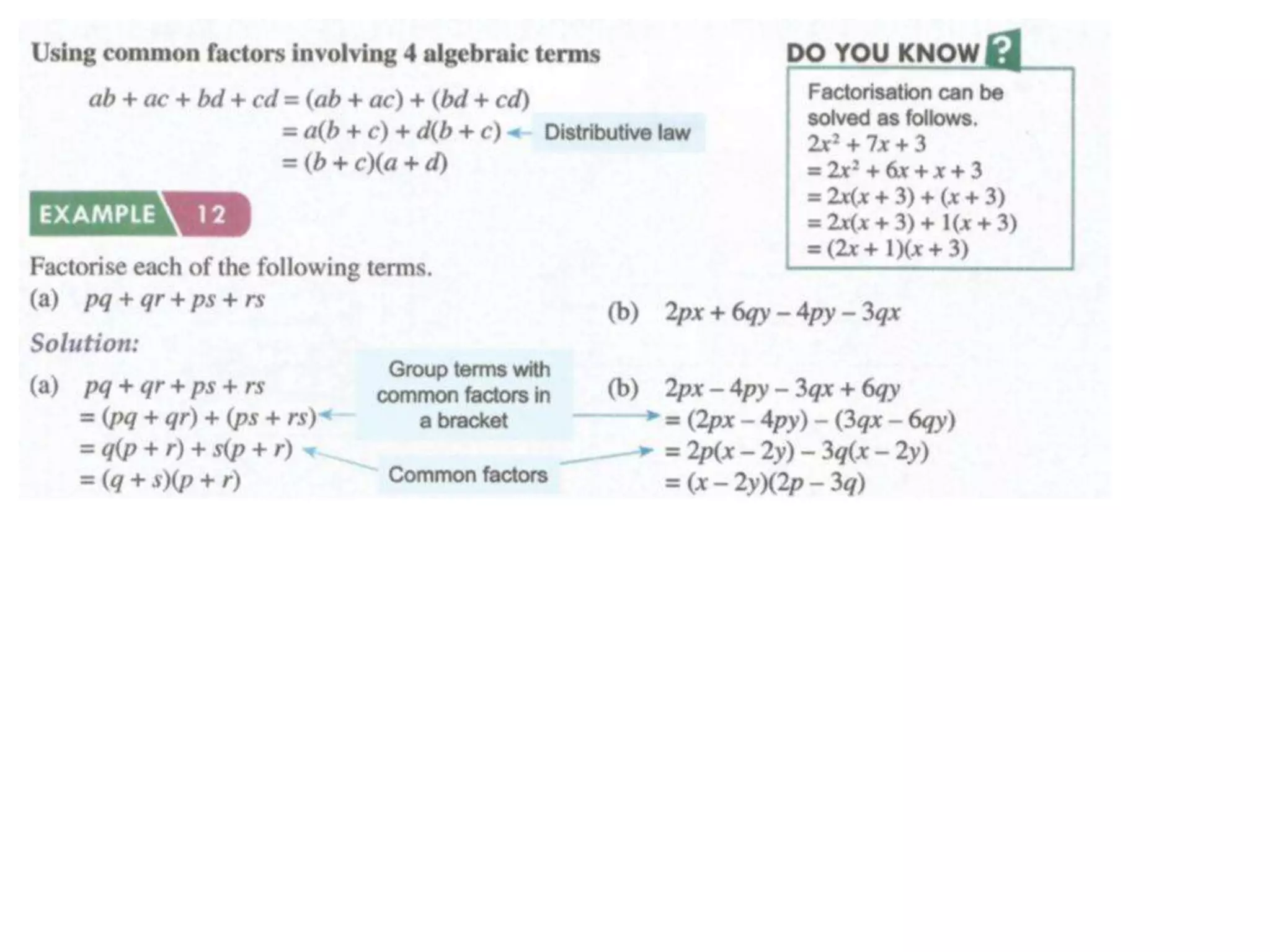 Chapter 2_ Factorization & Algebraic Fractions F2.pptx