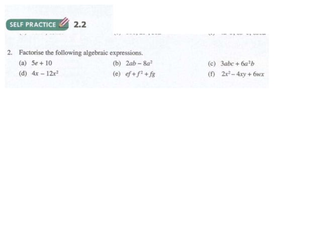 Chapter 2_ Factorization & Algebraic Fractions F2.pptx | Physics | Science