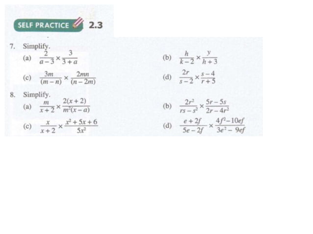 Chapter 2_ Factorization & Algebraic Fractions F2.pptx | Physics | Science