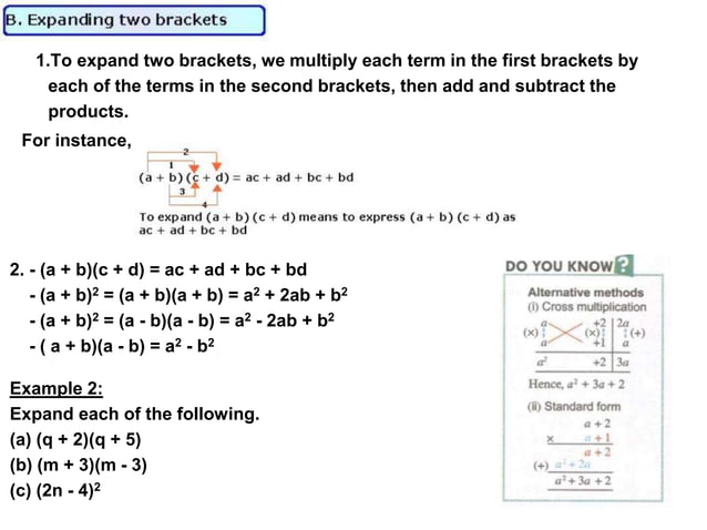 Chapter 2_ Factorization & Algebraic Fractions F2.pptx | Physics | Science