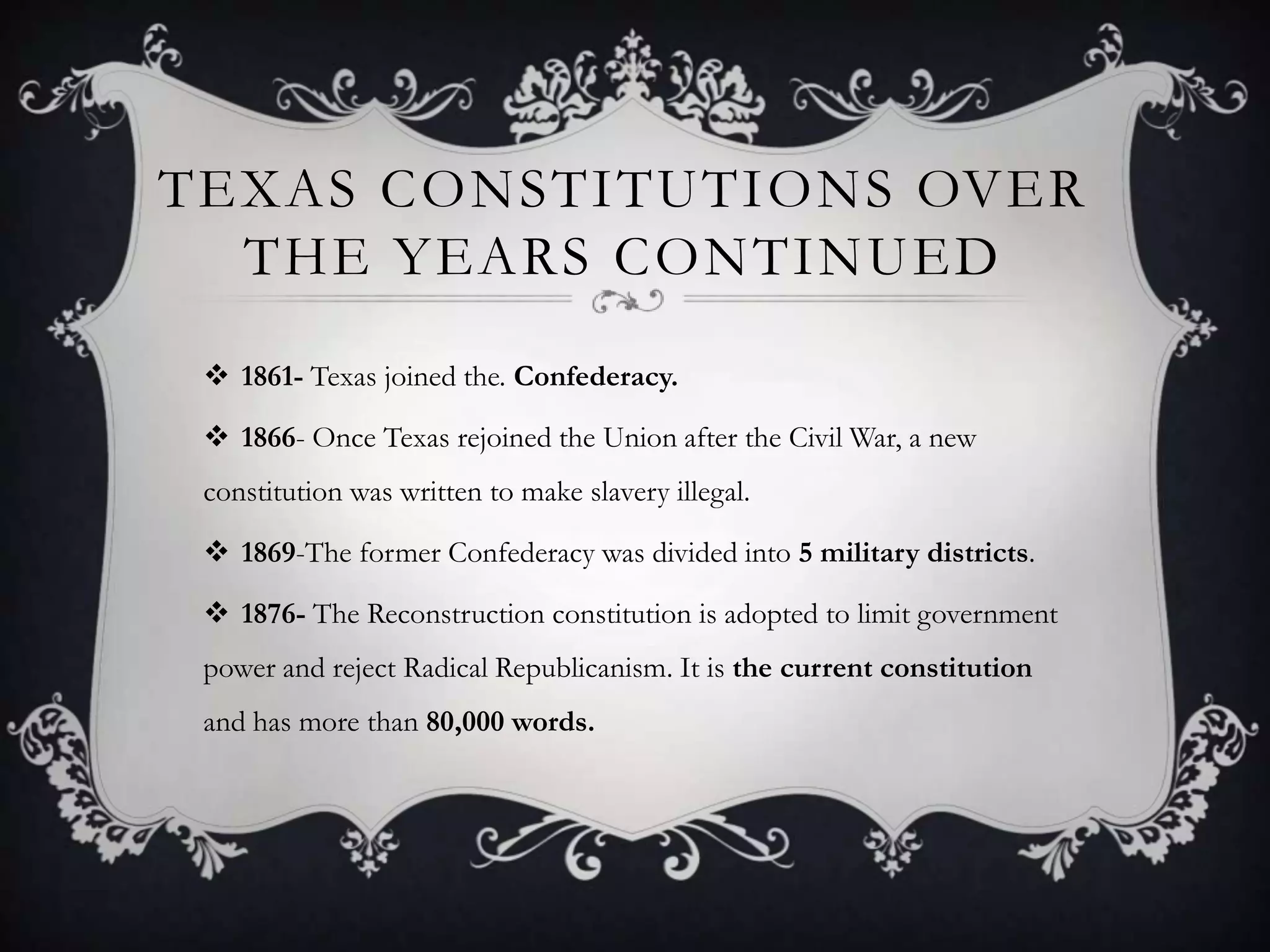 Chapter 2 federalism and the texas constitution | PPTX