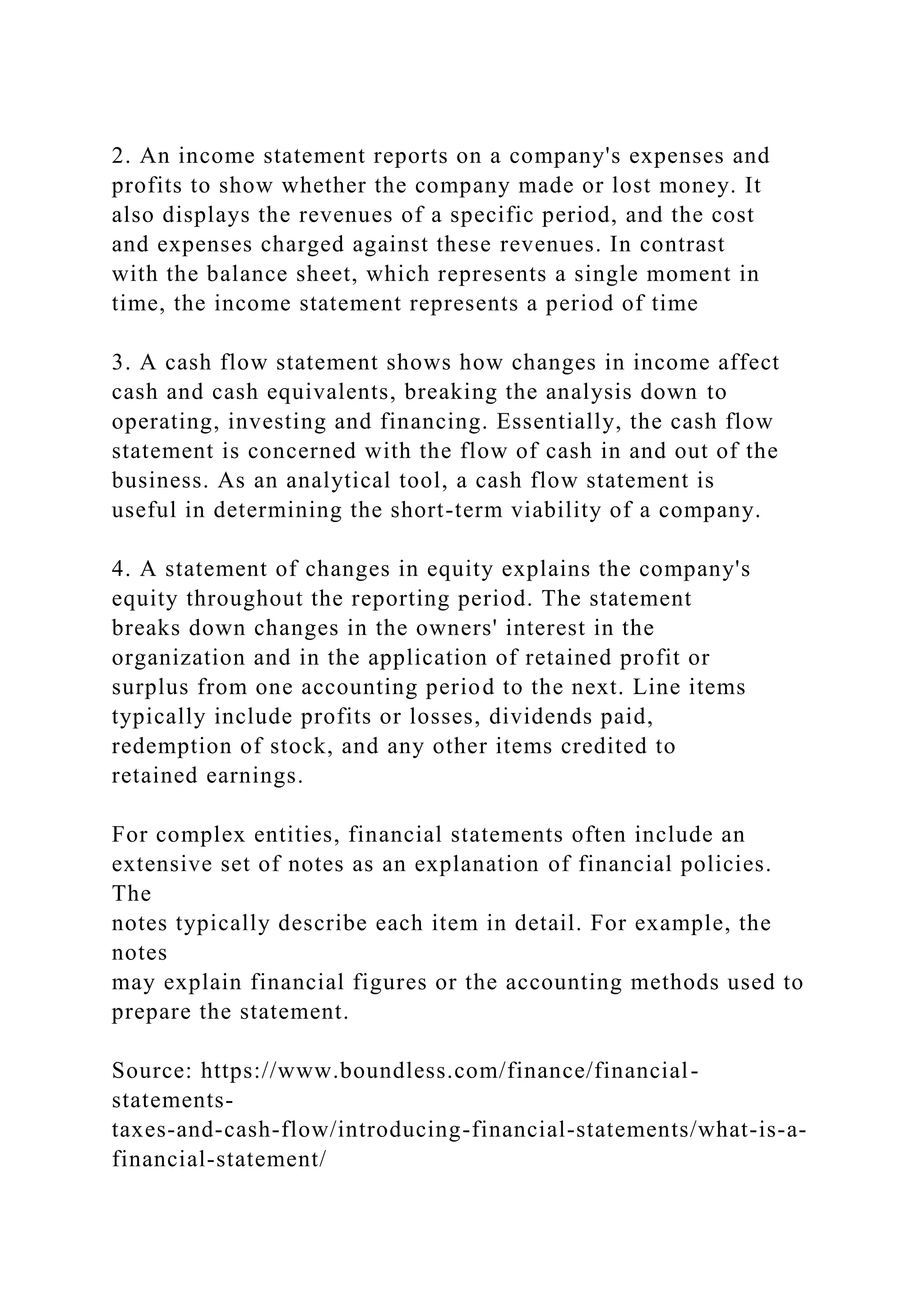 Chapter 2 Financial Statements, Taxes, and Cash Flow” from Fi.docx