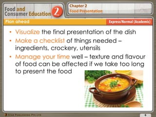 Chapter 2 Food Presentation | PPTX